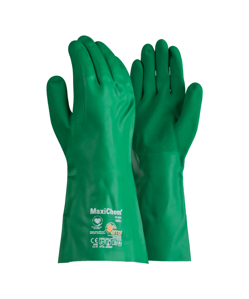 Sozo Safety PPE | Maxichem Chemical Resistant Gauntlet Gloves