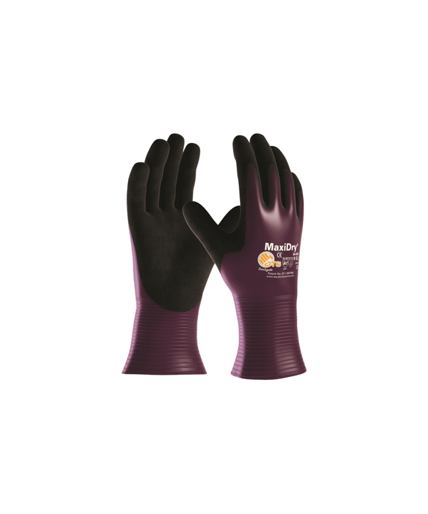 Sozo Safety PPE | Maxidry Oil Resistant Fully Coated Gloves